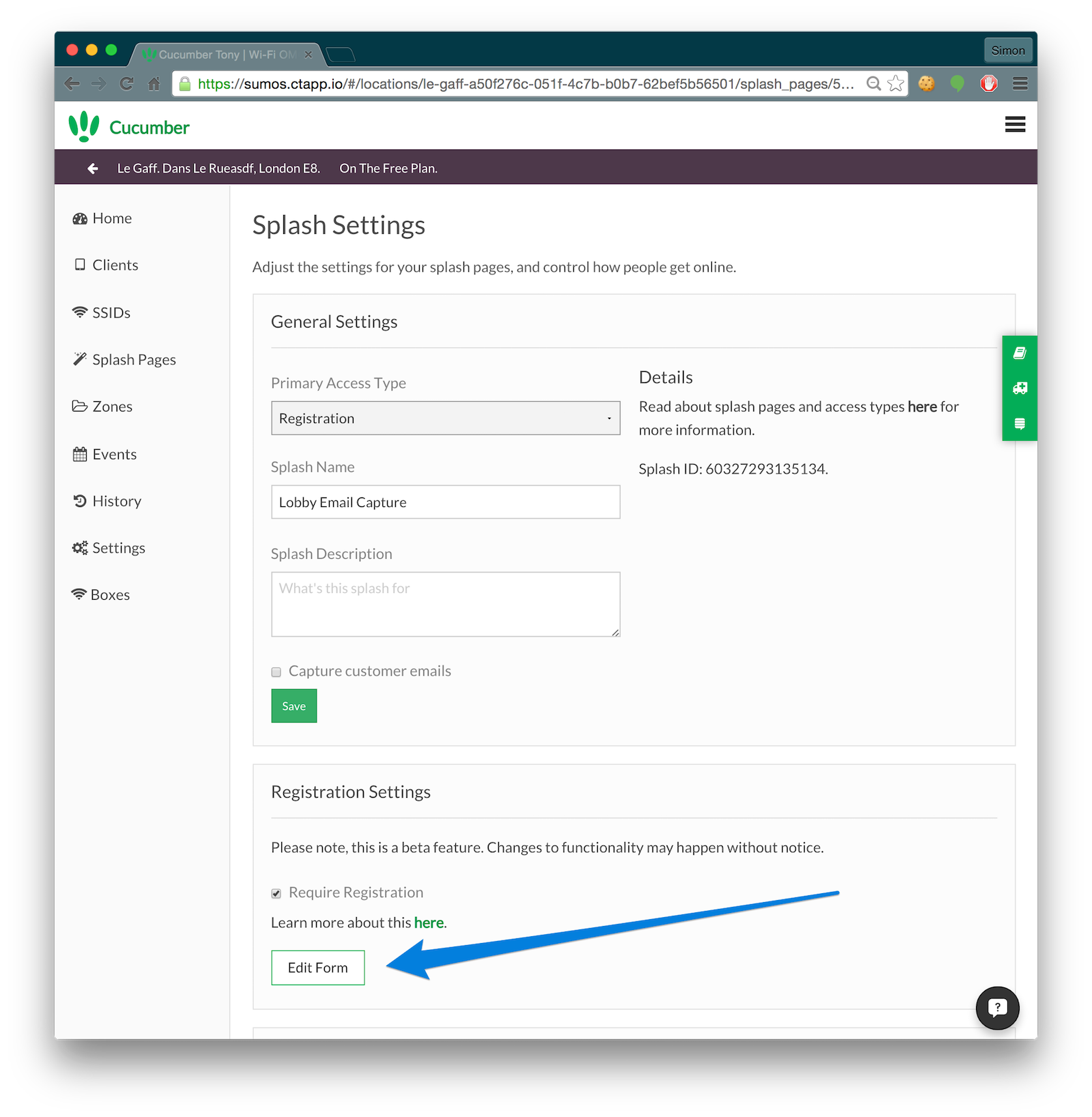 How to setup a custom registration form